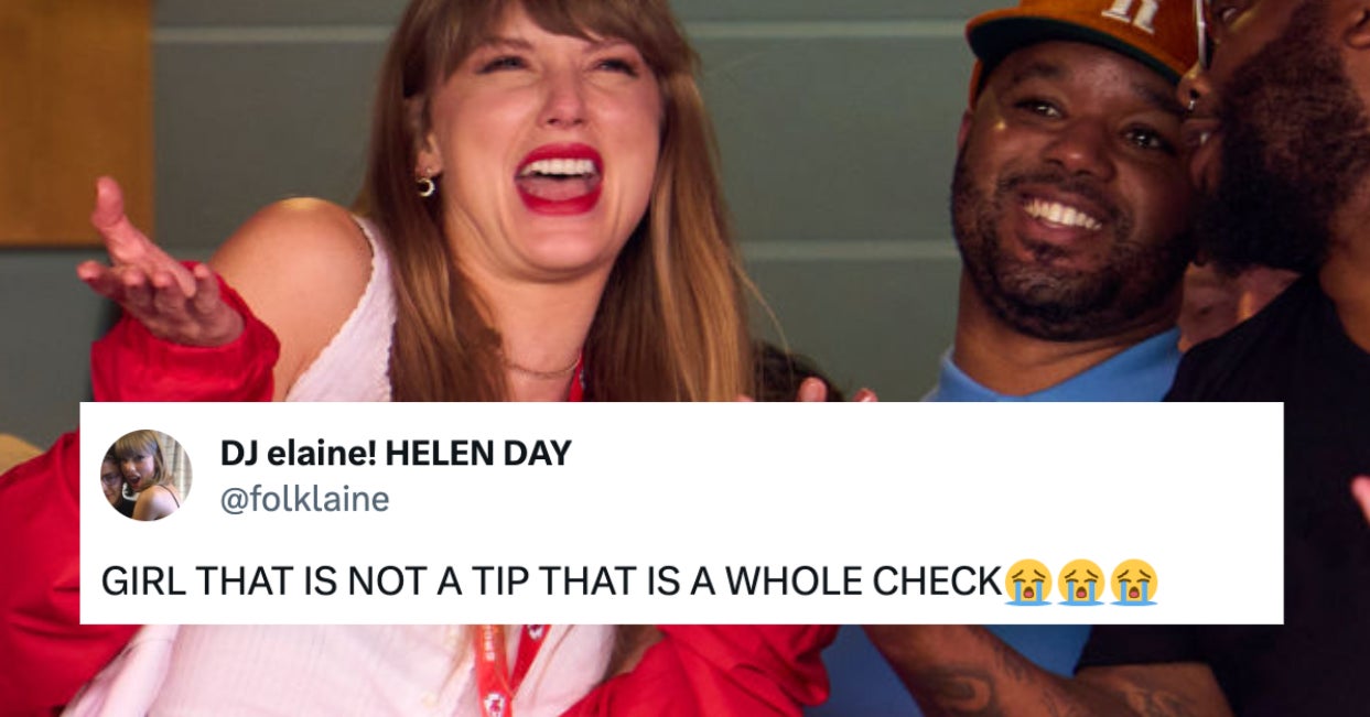 A Picture Of Taylor Swift Tipping Extremely Well Is Going Viral, And ...