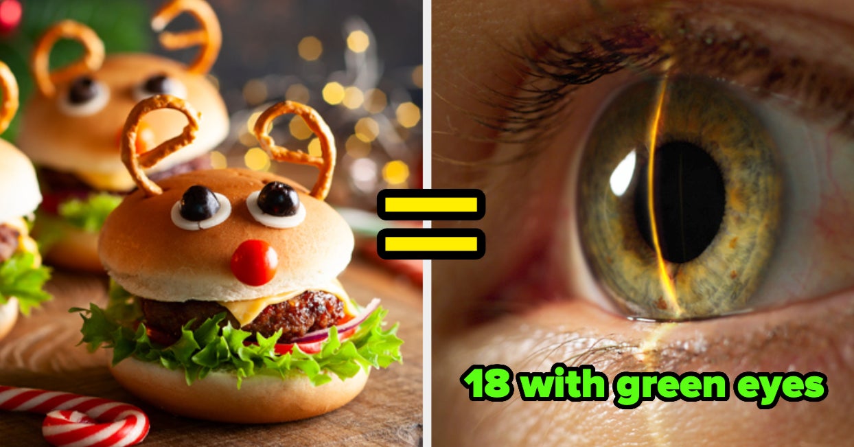 Quiz: Plan A Christmas Feast And We'll Guess Your Age And Eye Color