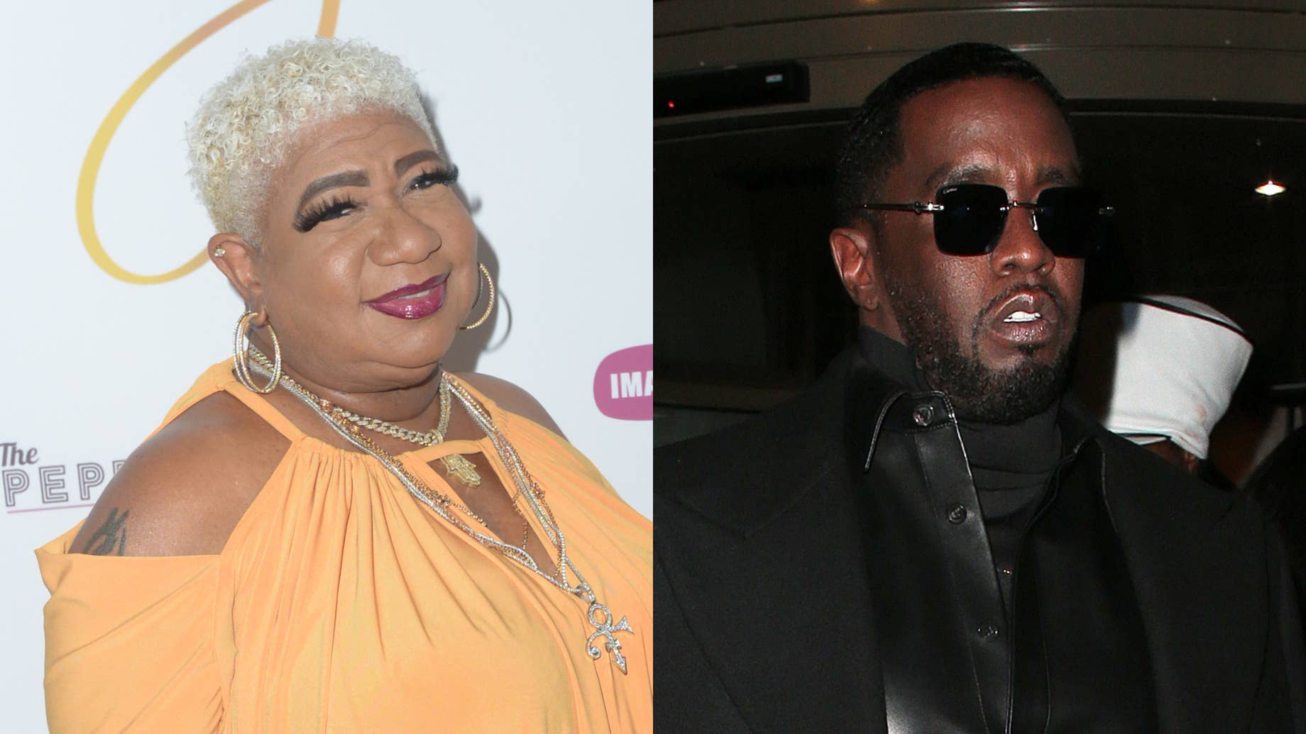 Comedian Luenell Defaces a Photo of Diddy Amid Sexual Assault Lawsuit ...