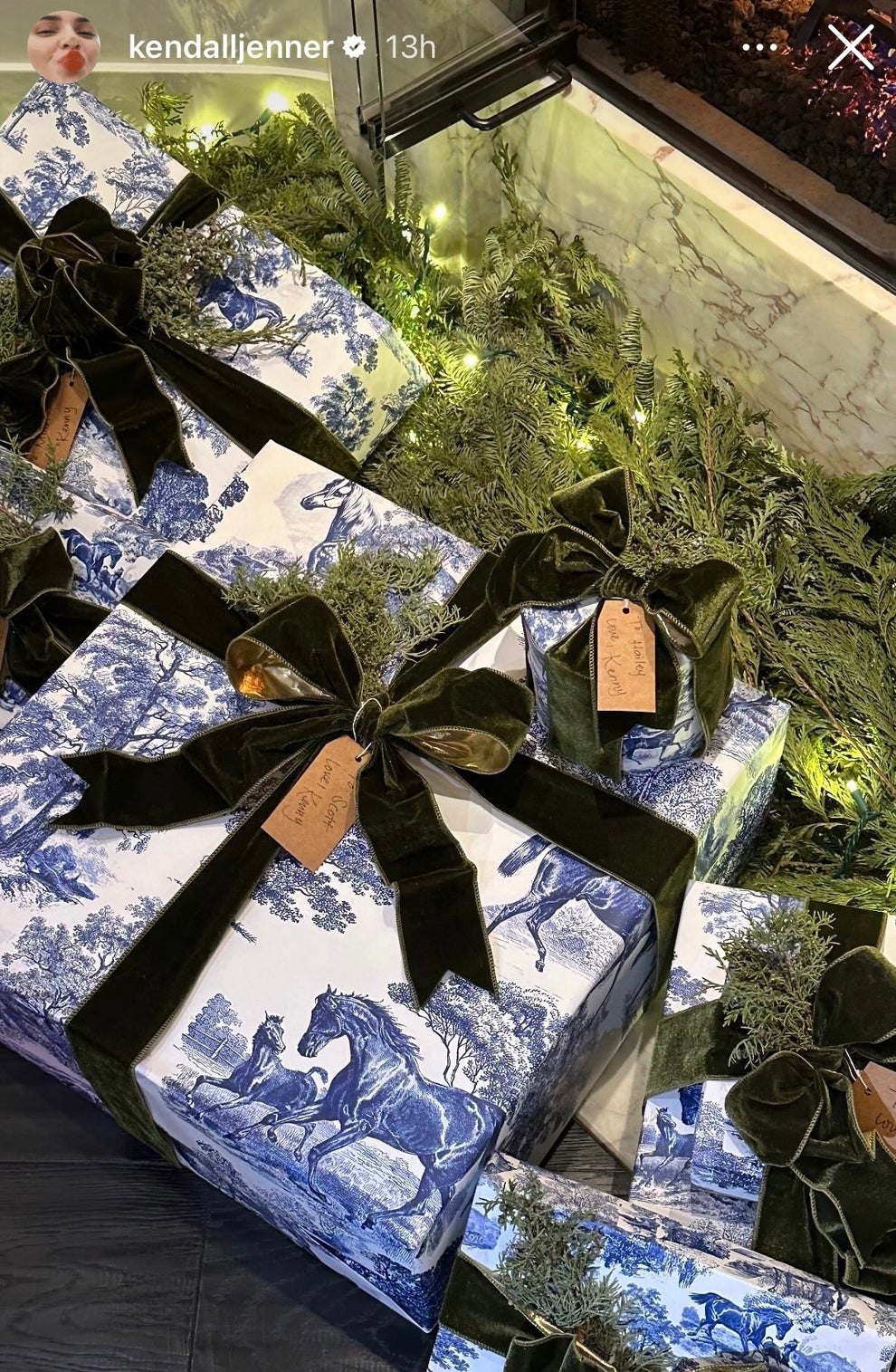 How the Kardashians Wrapped Presents This Year