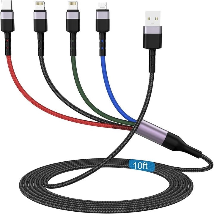 Power Up Anywhere with Extra-Long Charging Cords