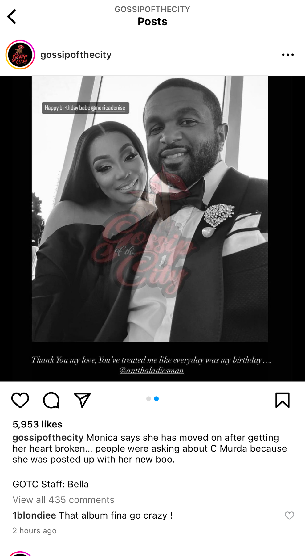 Monica Says She Was 'Heartbroken' After Split From C-Murder | Complex