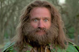 robin williams old beard