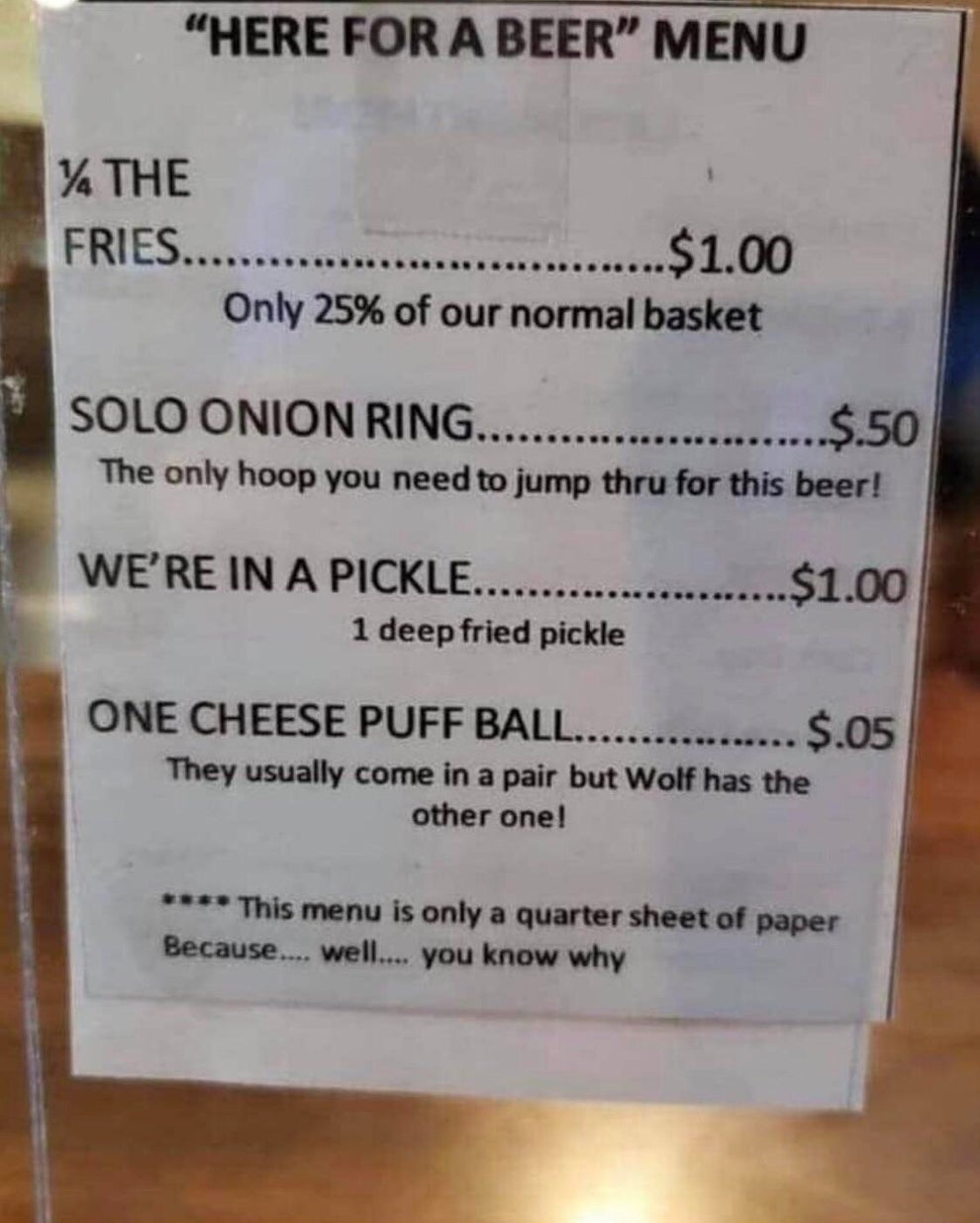 17 Funny Restaurant Signs And Menus That Made Me Laugh
