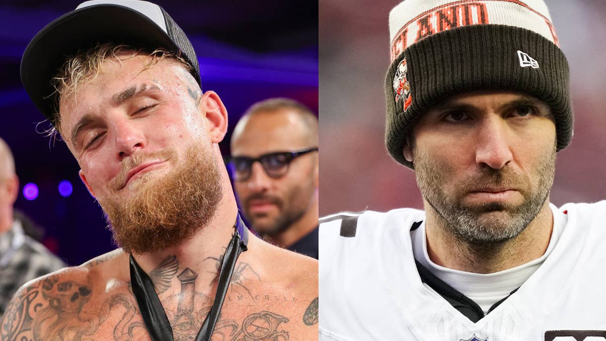 Jake Paul Offers Joe Flacco a Ferrari If He Can Get Browns to Super ...