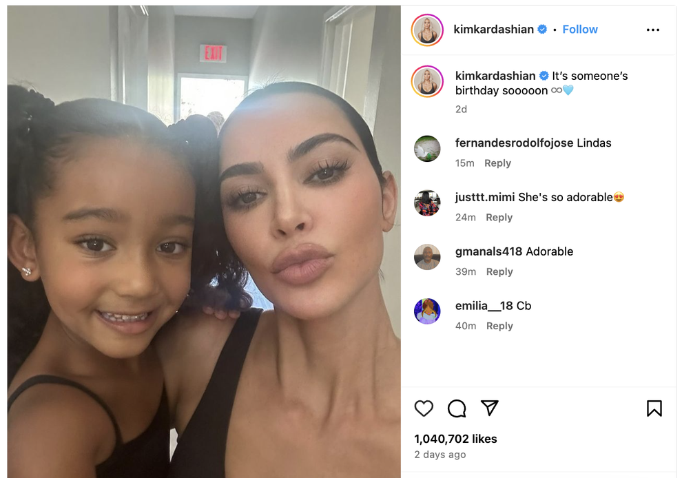 Kim Kardashian Shares Sweet Post for Chicago West's 6th Birthday | Complex