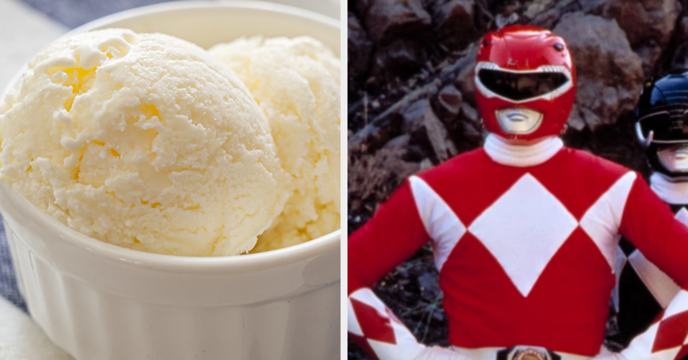 Eat A HUGE Pile Of Food And I'll Reveal Your Power Ranger Color