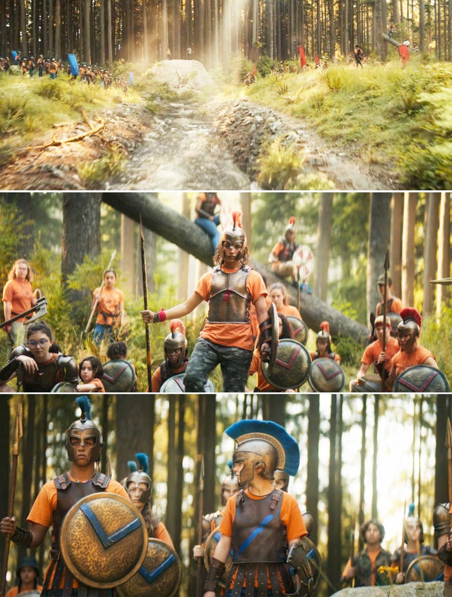 percy jackson combat