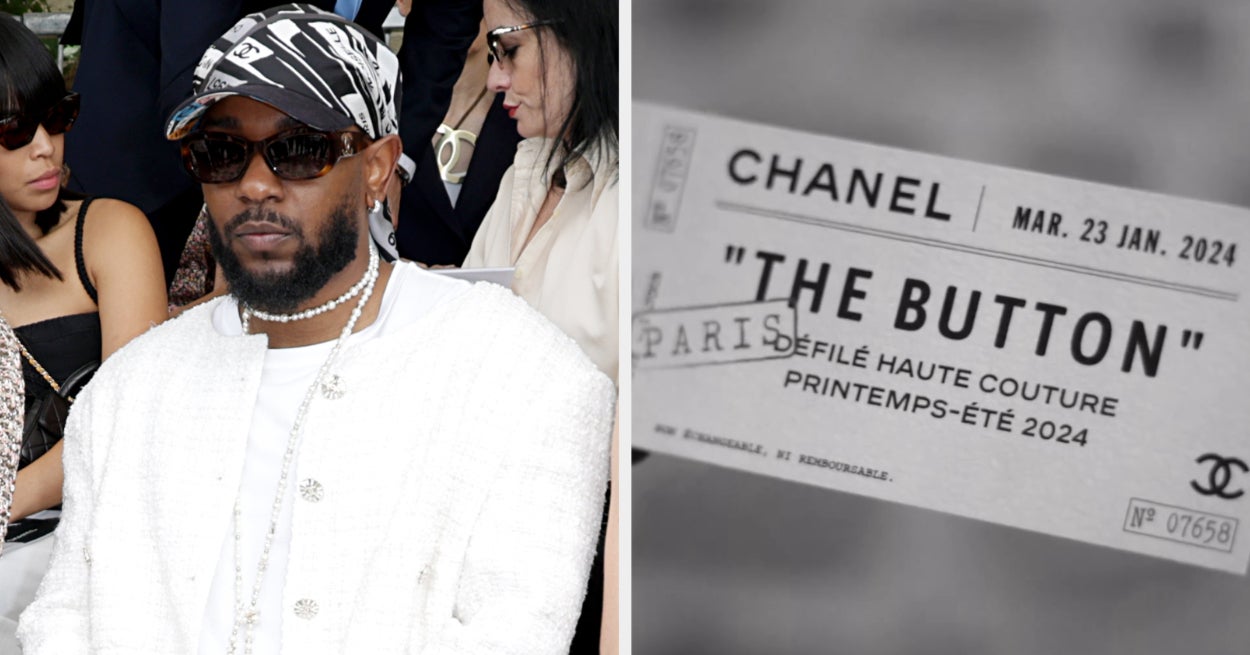 Kendrick Lamar Scores ‘The Button’ Film For Chanel Haute Couture Spring ...