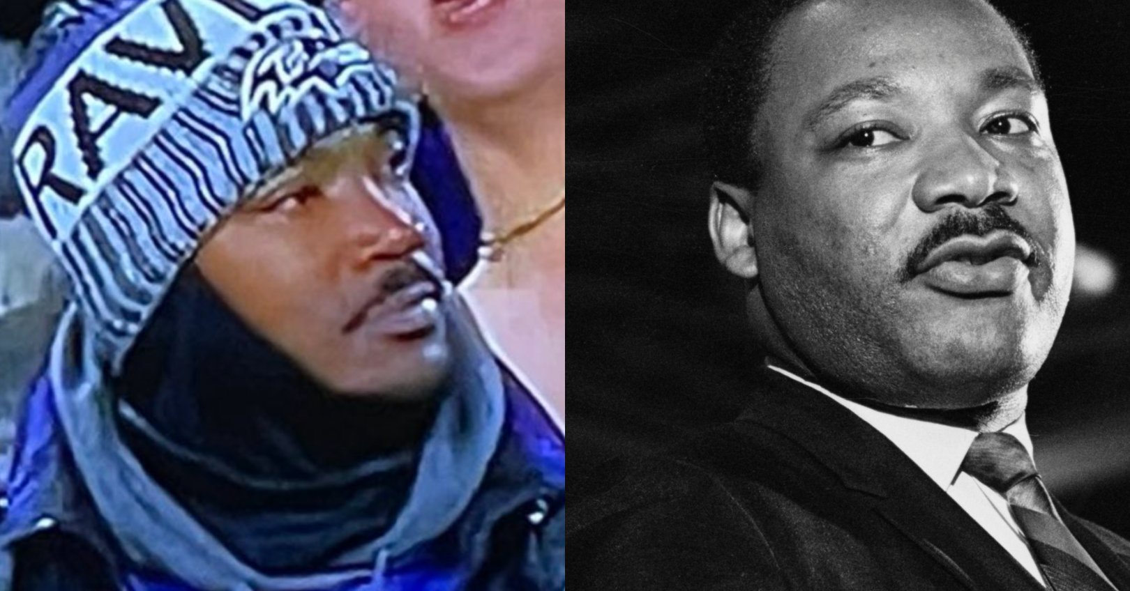 Baltimore Ravens Fan Goes Viral For Resembling Martin Luther King Jr ...