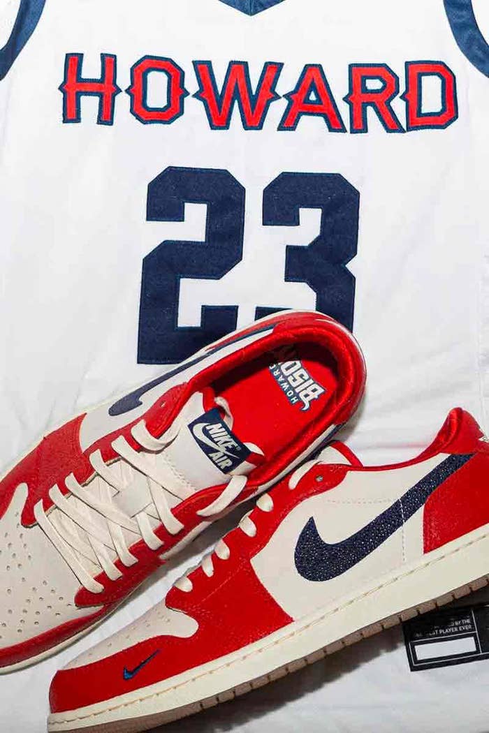 Air Jordan 1 Low 'Howard Bison' PE Release Date 2024 | Complex