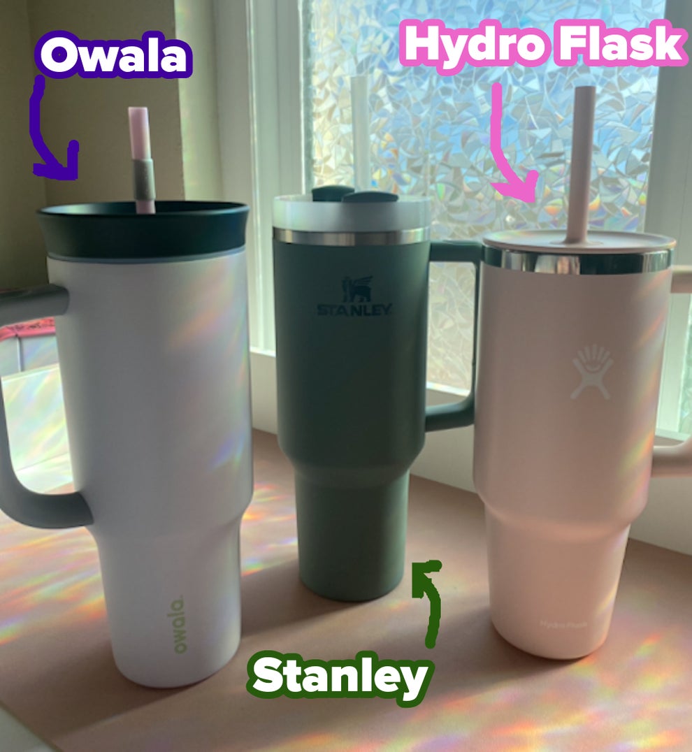 Stanley Cup, Owala, And Hydro Flask Water Bottle Review