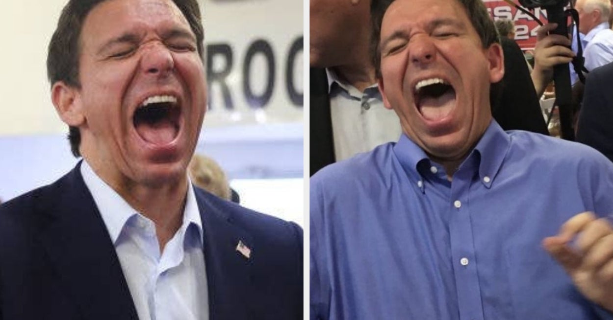 Hilarious Awkward Pictures Of Ron DeSantis From His Failed Presidential ...