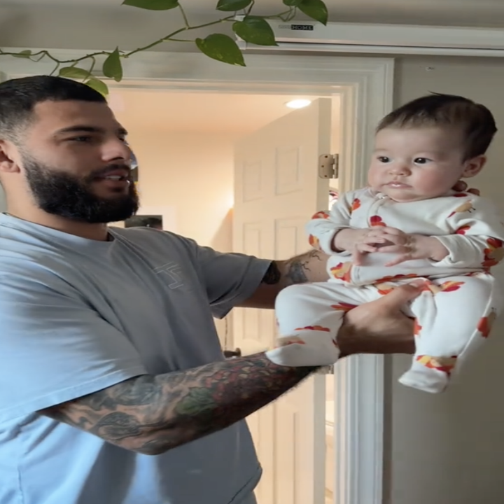Girl Dad Teaches Baby Holding Techniques On TikTok