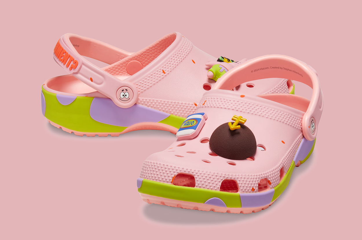Patrick Star x Crocs Classic Clog Release Date 2024 | Complex