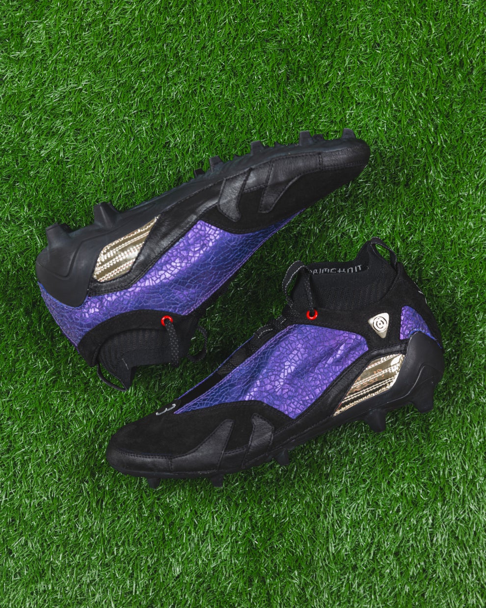 Odell Beckham Gold Louis Vuitton Air Force 1 Cleats | Complex