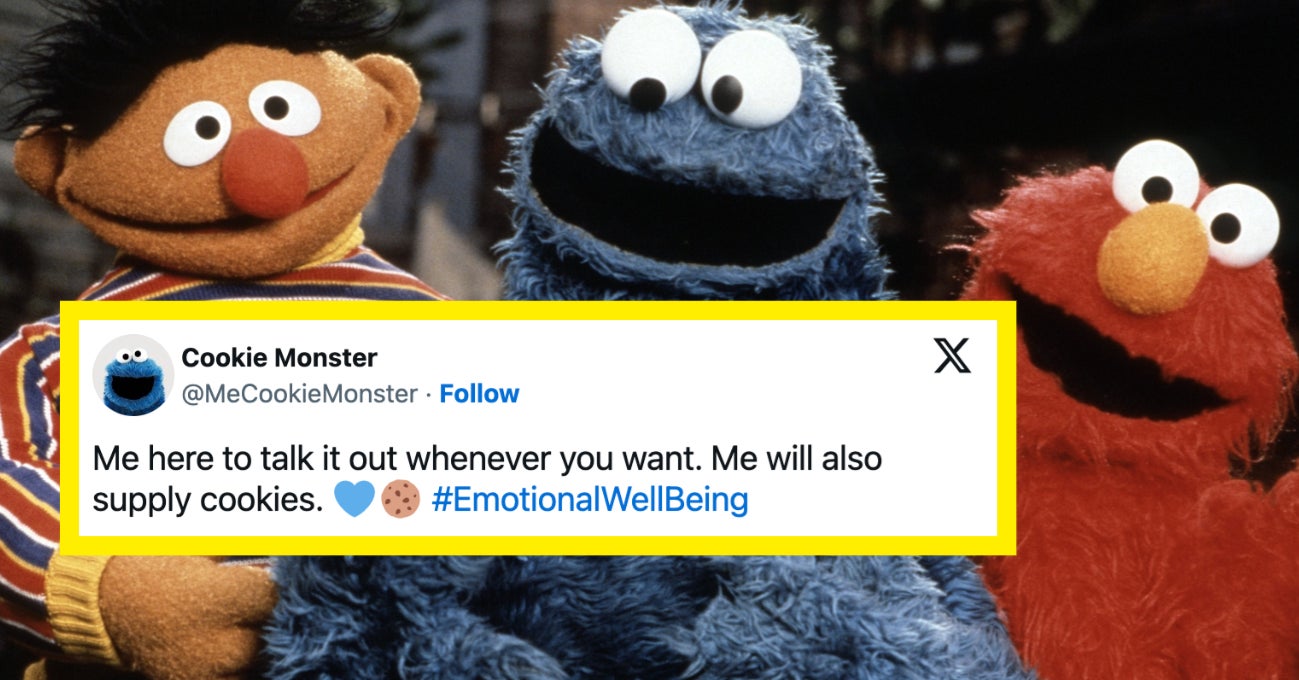Elmo's Friends Support Him On Twitter After Mental Health Talk
