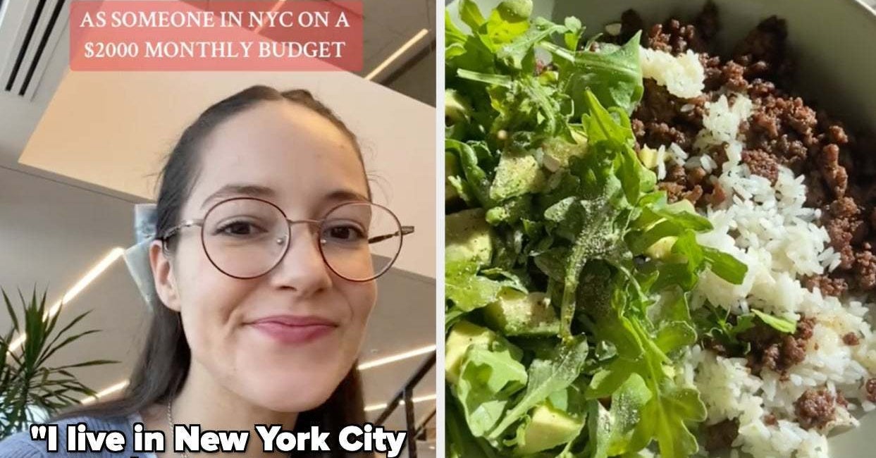 This TikToker Spends $125 On NYC Groceries — Here's How