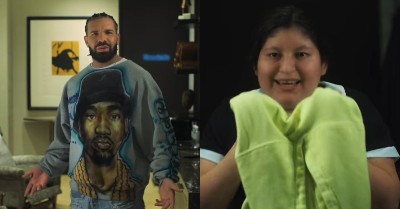 Drake Finds Maid Sniffing His Clothes in Ad for His New Fragrance Oil ...