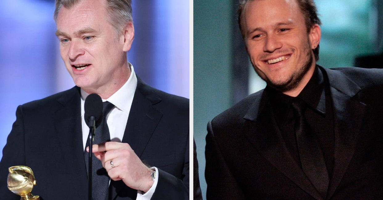 Christopher Nolan Paid Tribute To Heath Ledger In Golden Globes Speech
