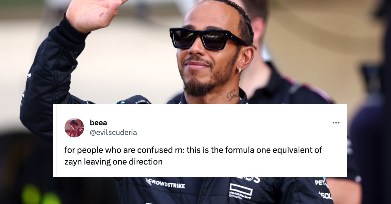 Lewis Hamilton Leaving Mercedes F1 Team, Hilarious Tweets Ensue