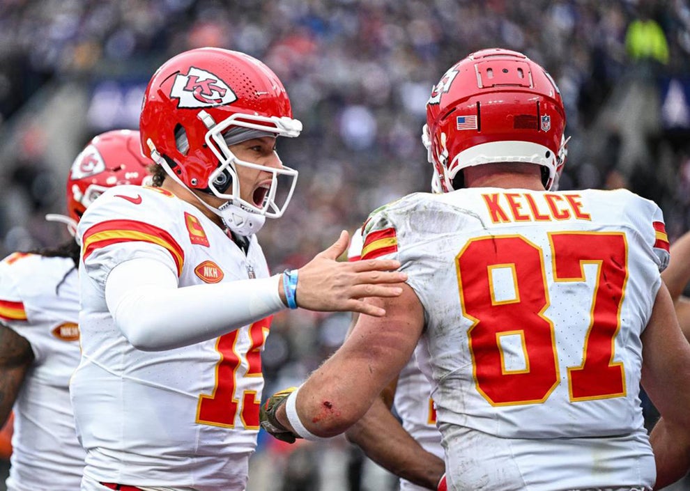 Travis Kelce Screams At And Shoves Andy Reid At Super Bowl