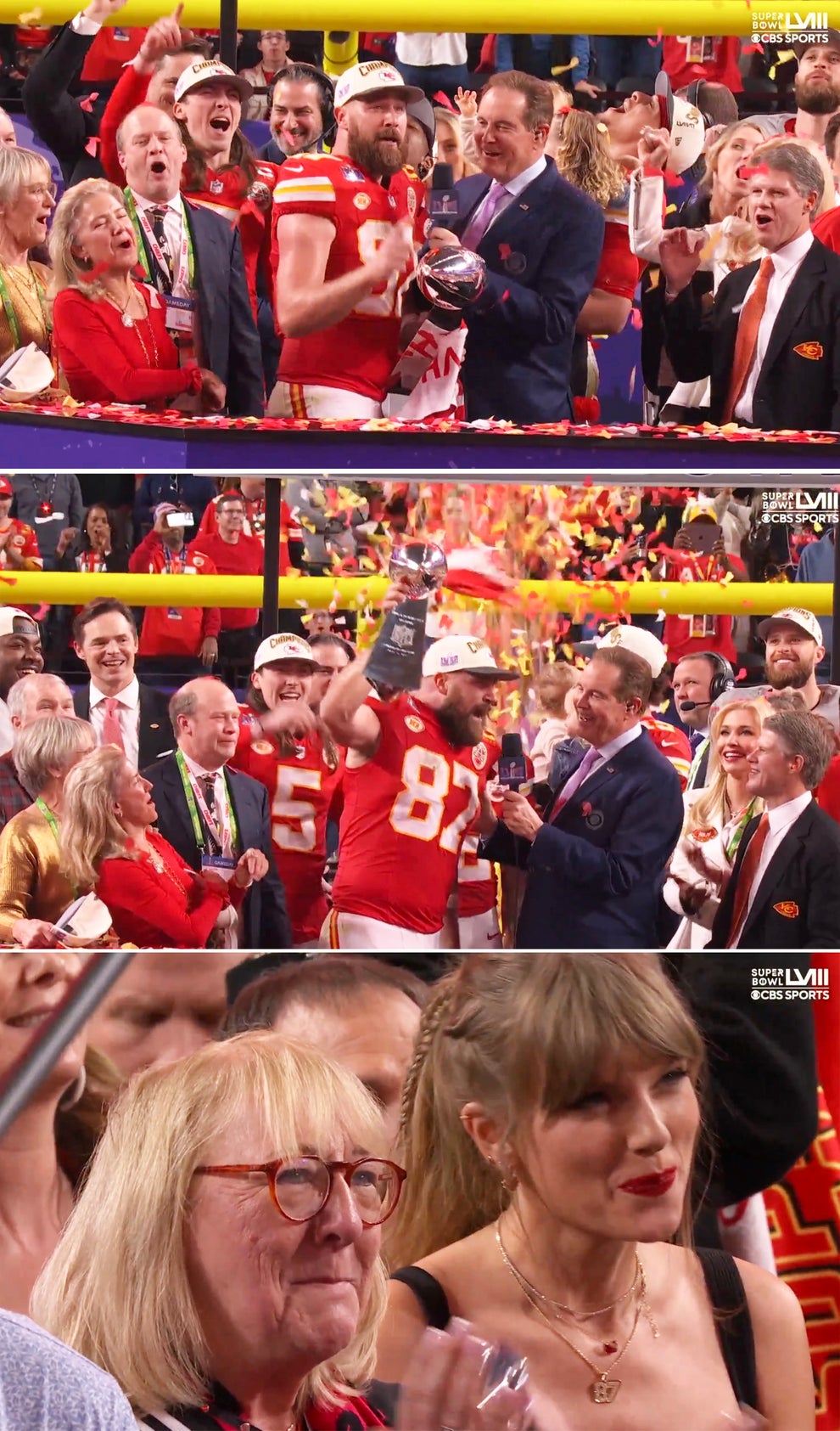 Taylor Swift Travis Kelce Super Bowl Best Moments