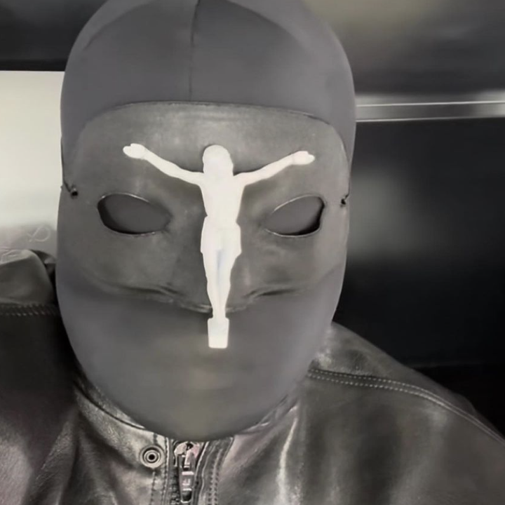 Kanye West Alexander McQueen Dante Mask | Complex