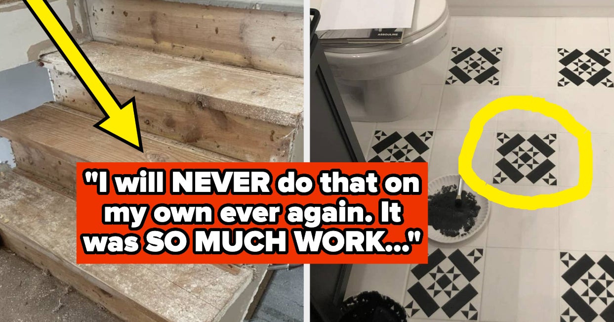 Homeowners Share DIY Projects They Regret Doing
