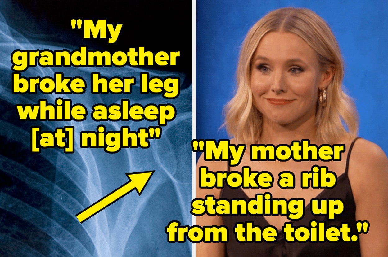 people getting hurt bad