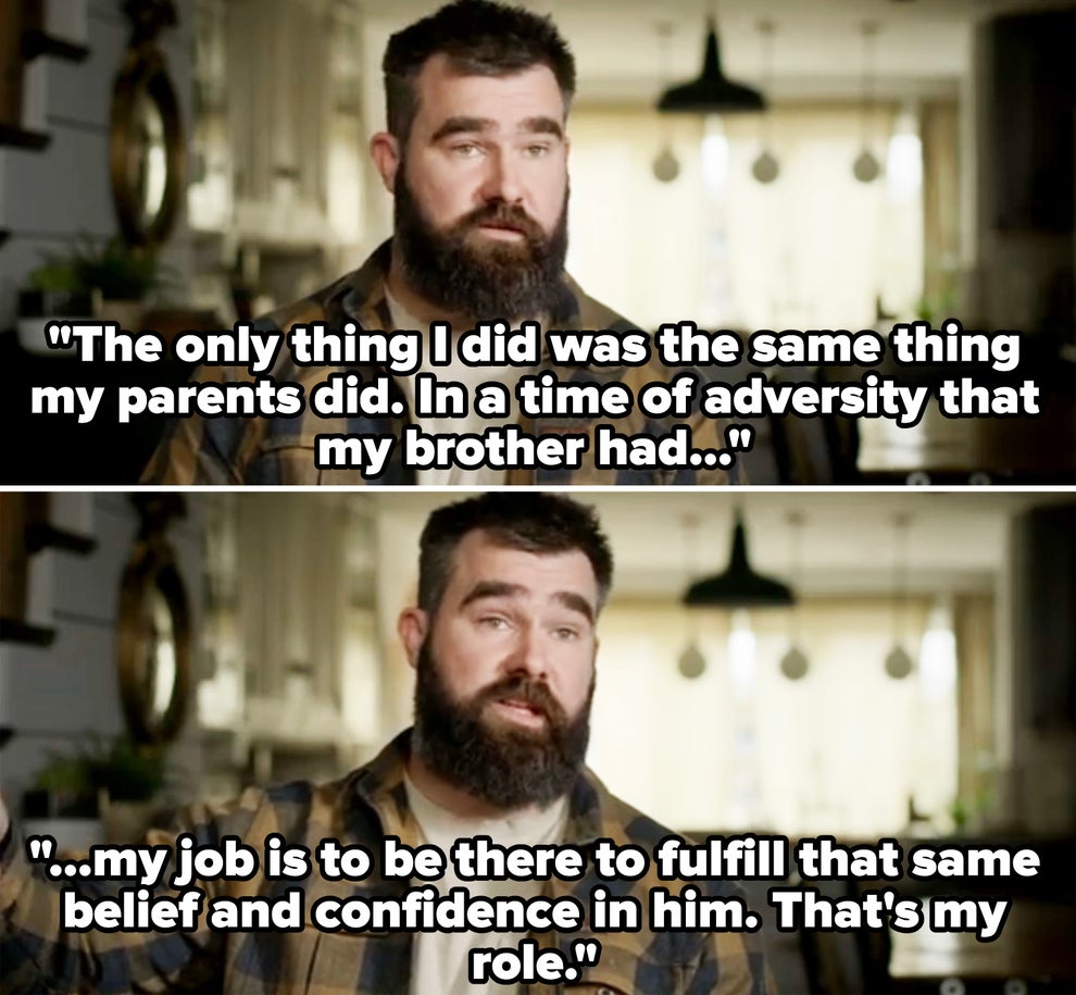 Travis Kelce Jason Kelce Best Brother Moments