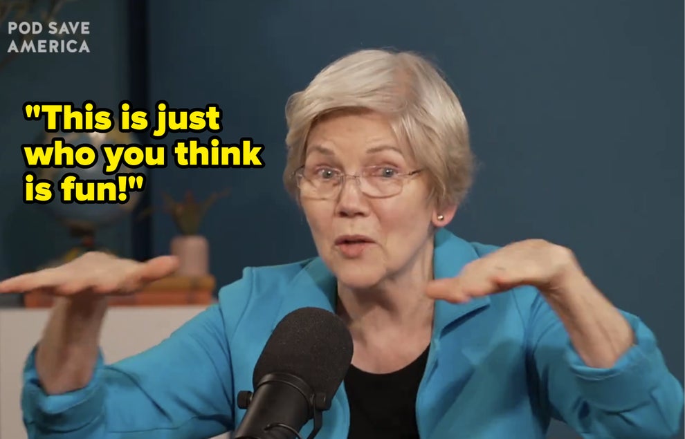 Elizabeth Warren Reveals Dream Blunt Rotation With The Rock