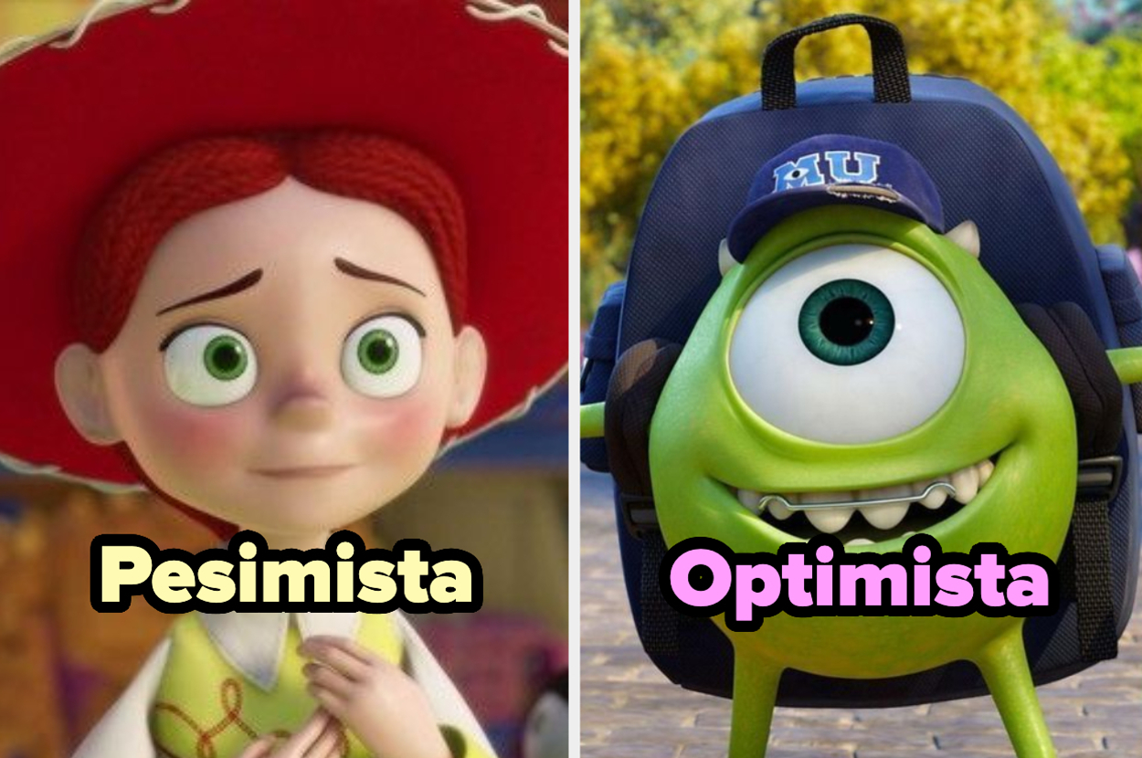 Test de Pixar: ¿Eres optimista o pesimista?
