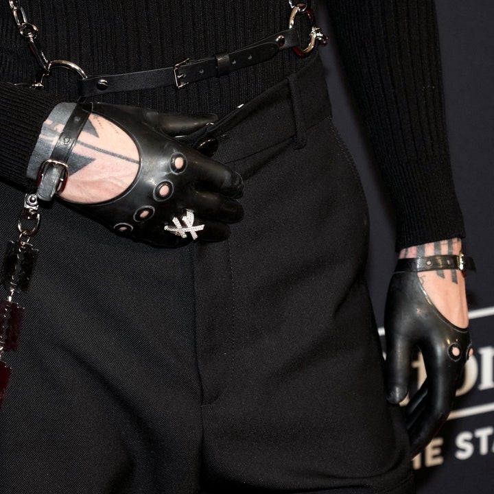 Machine Gun Kelly Shows Blackout Tattoo
