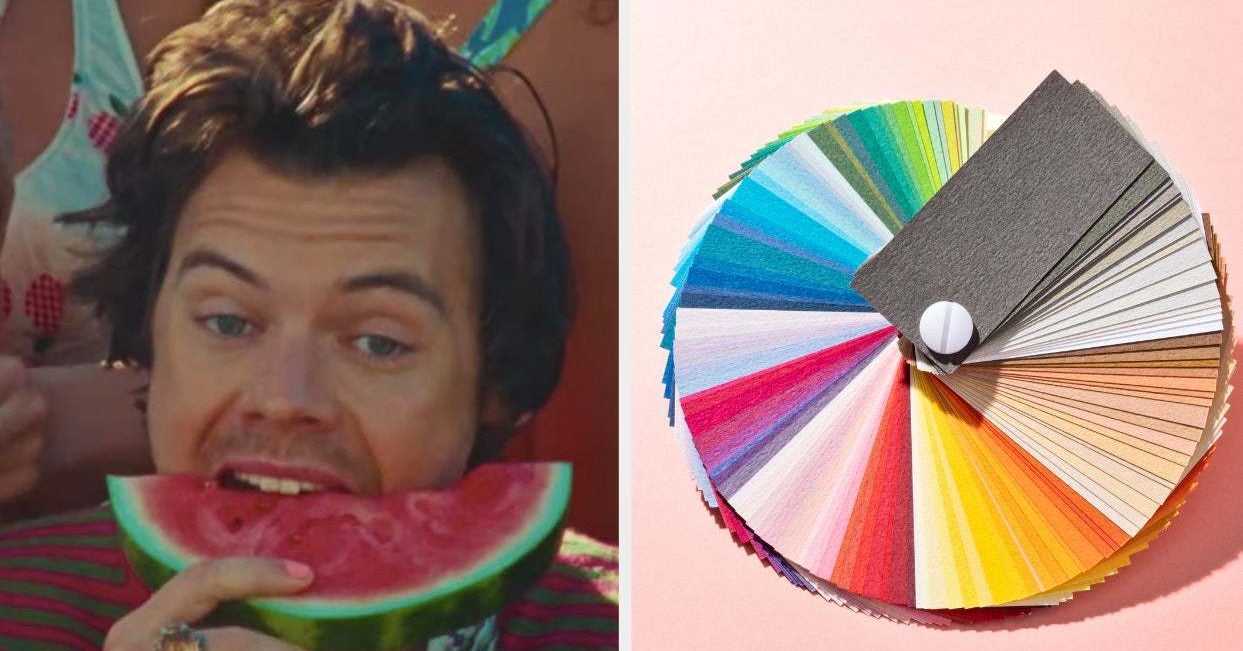 Munch On A Plate Of Snacks And I'll Guess Your Favorite Color