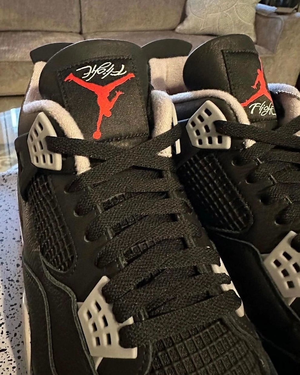 Air Jordan 4 'Bred Reimagined' Defect | Complex