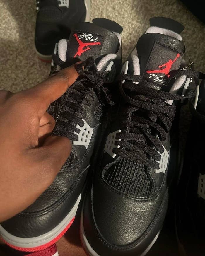 Air Jordan 4 'Bred Reimagined' Defect | Complex