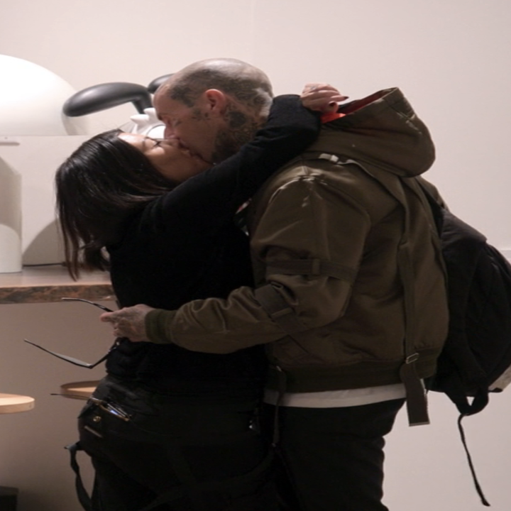 Penelope Disick Appears Awkward Amid Kourtney Kardashian, Travis Barker PDA