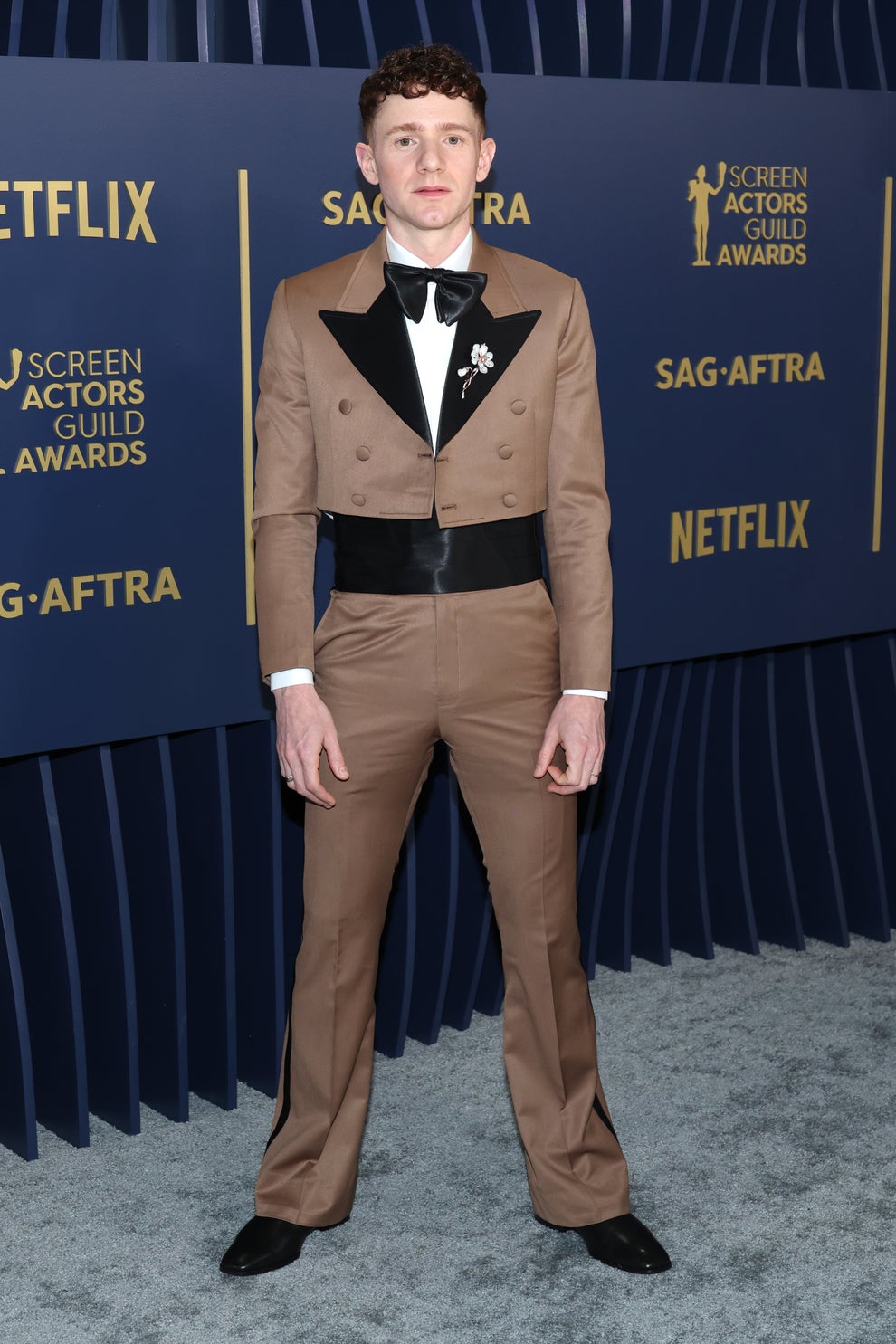 Famous Men Redefine Tuxedo Style at 2024 SAG Awards