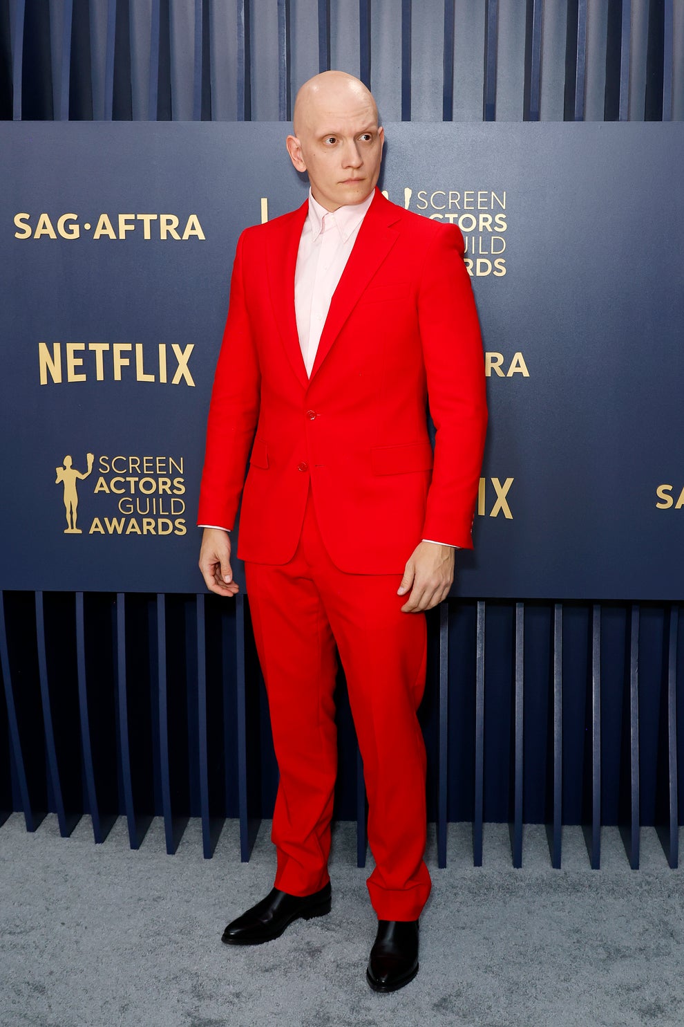 Famous Men Redefine Tuxedo Style at 2024 SAG Awards