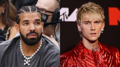 Watch Drake Bring Out Machine Gun Kelly During Cleveland Show | Complex