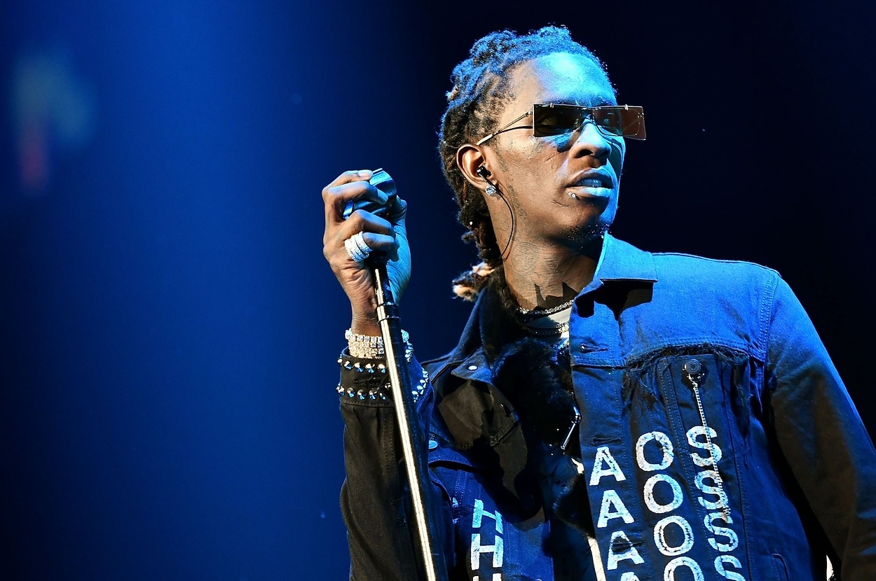 Watch Young Thug Try to Talk His Way Out of Speeding Ticket in New Body ...