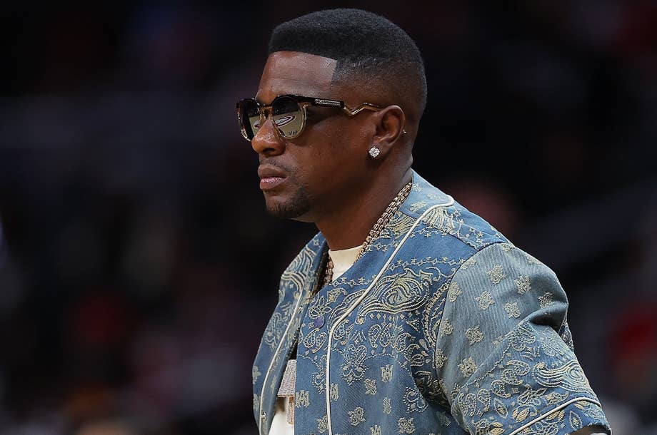 Watch Boosie Badazz Dance Wildly While Sitting Courtside at Atlanta ...