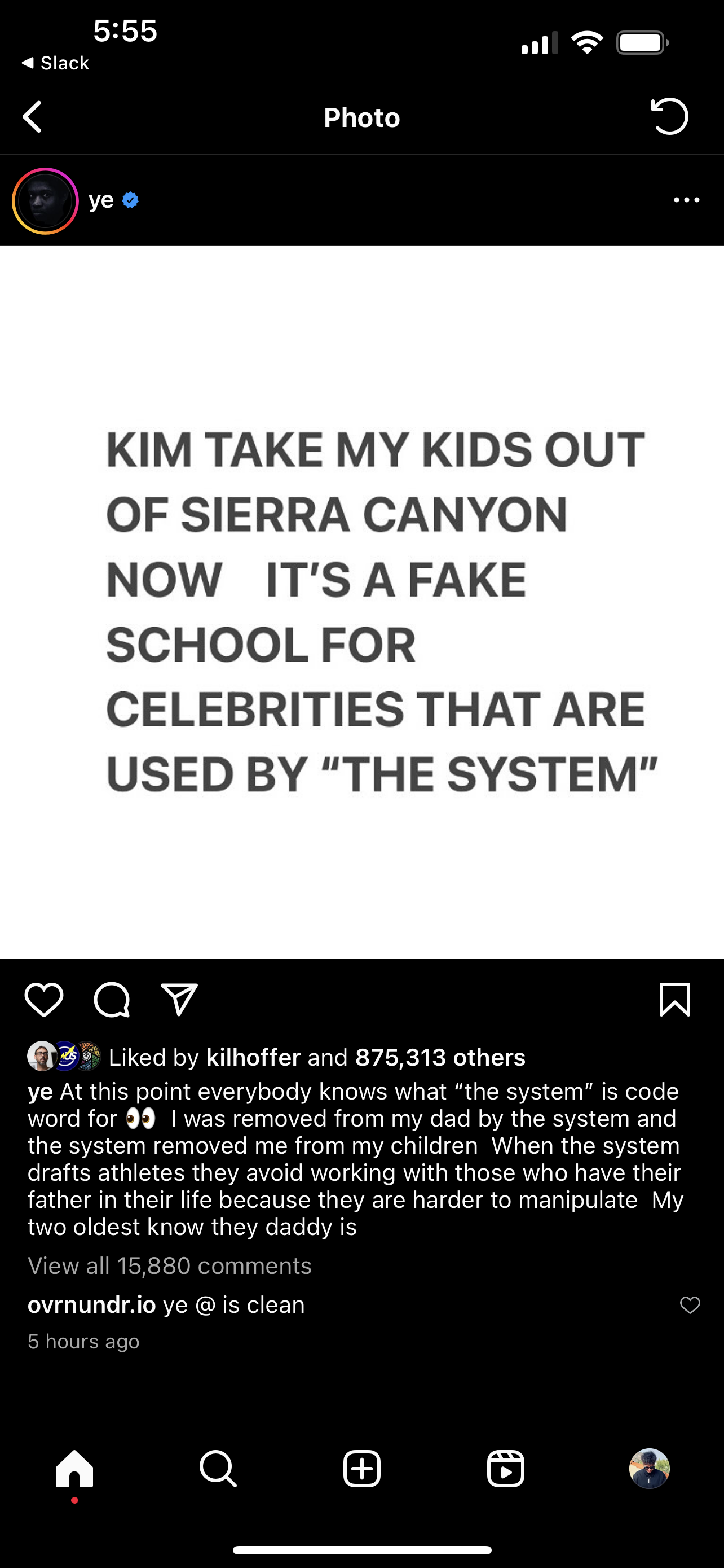 Ye Tells Kim Kardashian 'Take My Kids Out of Sierra Canyon Now' | Complex