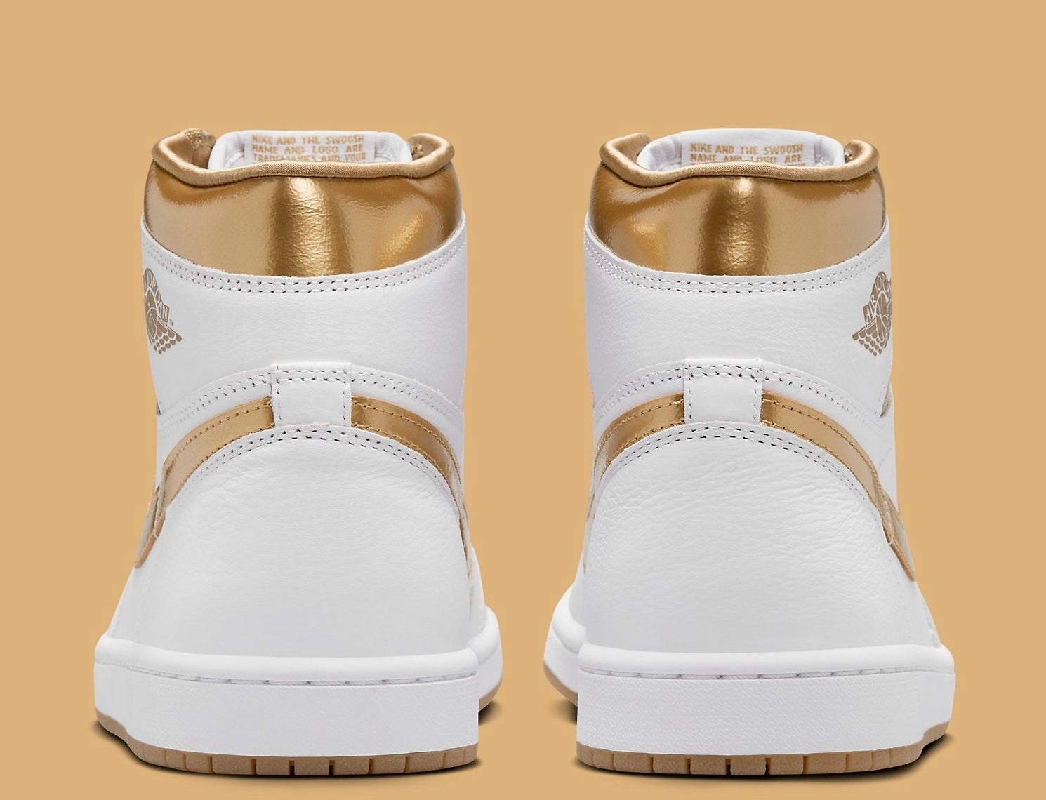 Air Jordan 1 High Women's 'White & Gold' FD2596-107 Release Date ...