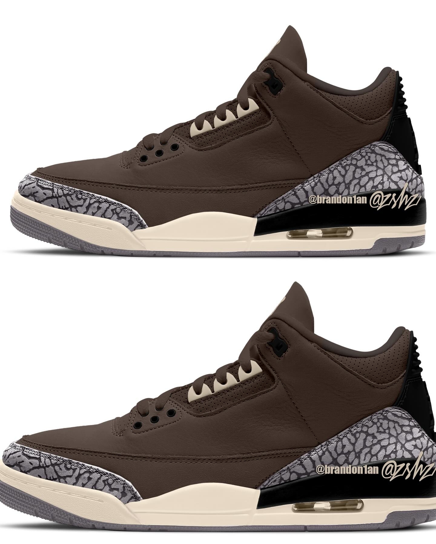 Air Jordan 3 'Brown Cement' Holiday 2024 Release Date CT8532-200 | Complex