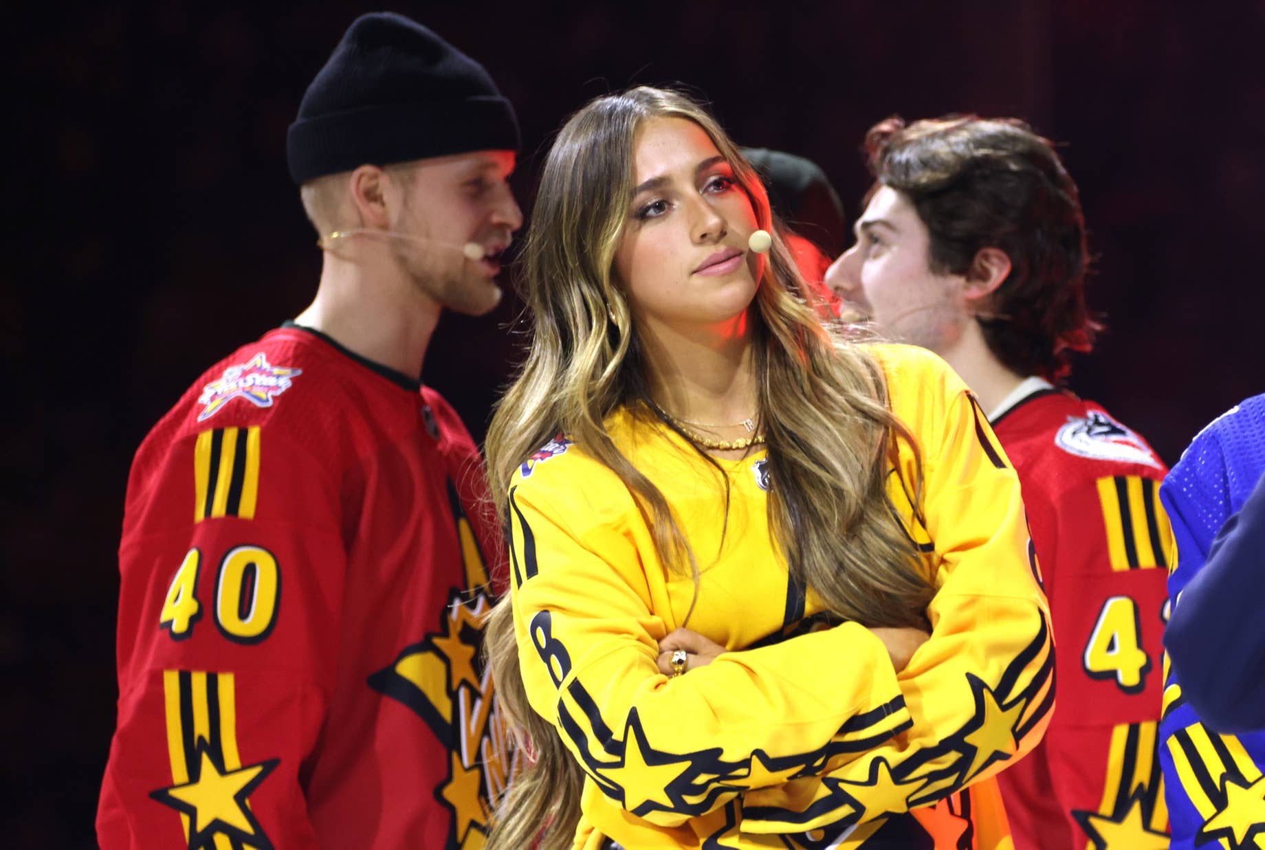 Tate McRae's Ex Cole Sillinger Responds To NHL All-Star Game Cheating ...