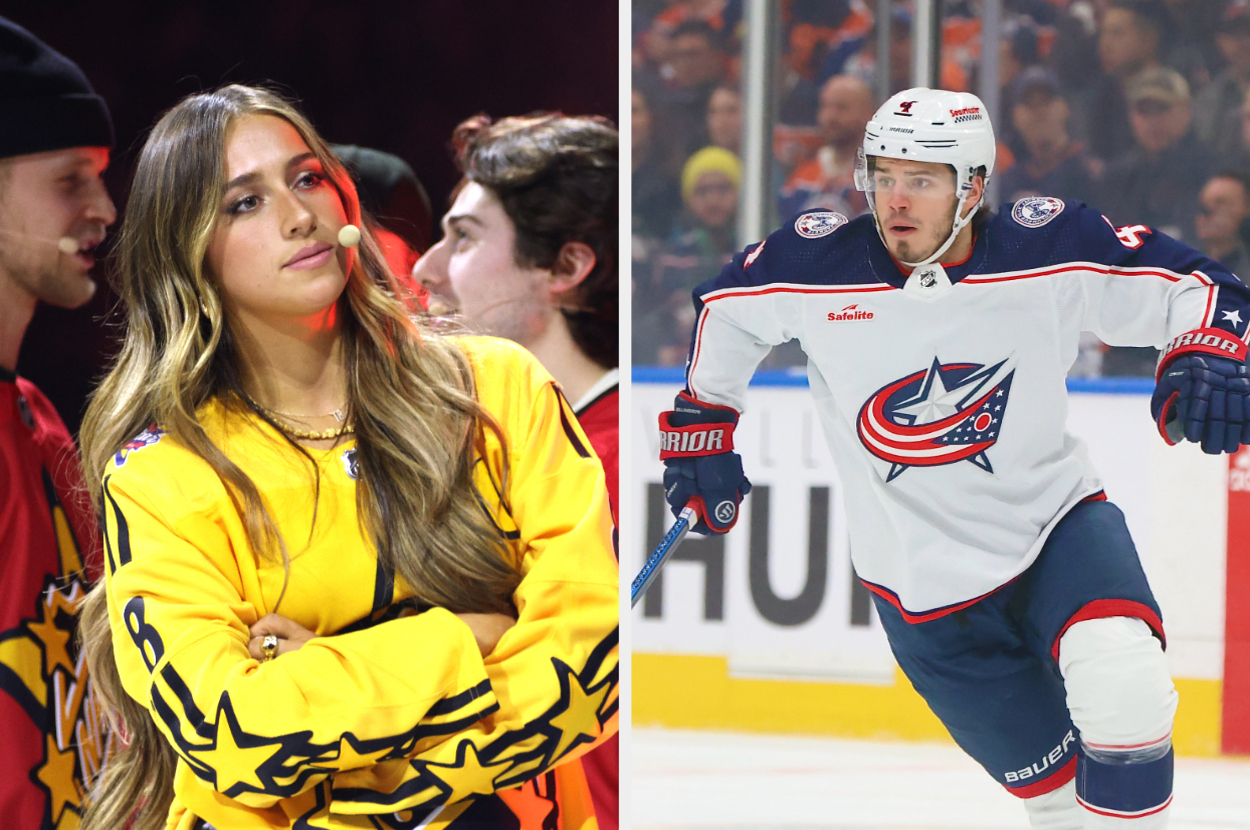 Tate McRae's Ex Cole Sillinger Responds To NHL All-Star Game Cheating ...