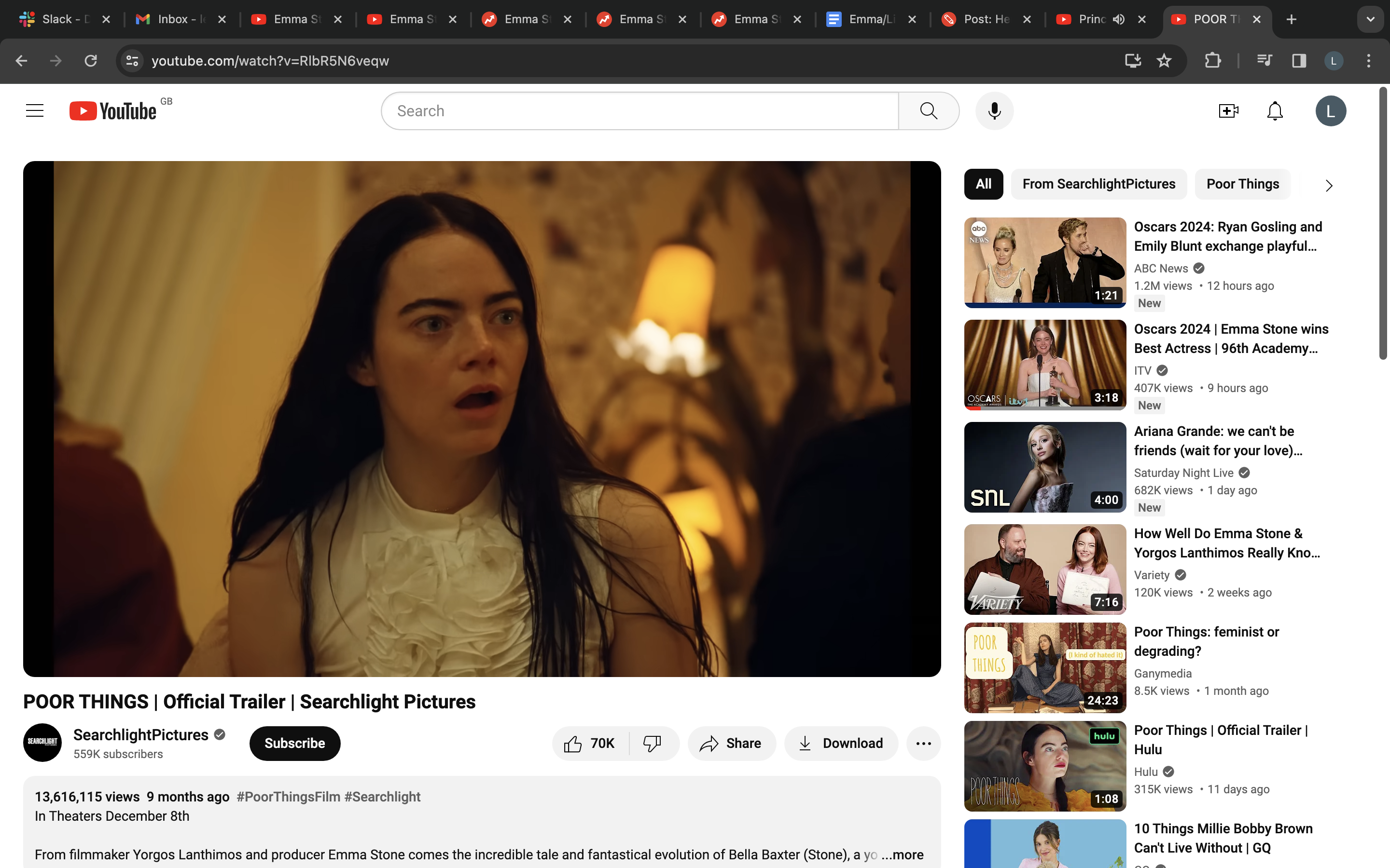 Emma Stone Explains Viral Shocked Reaction To Winning Oscar