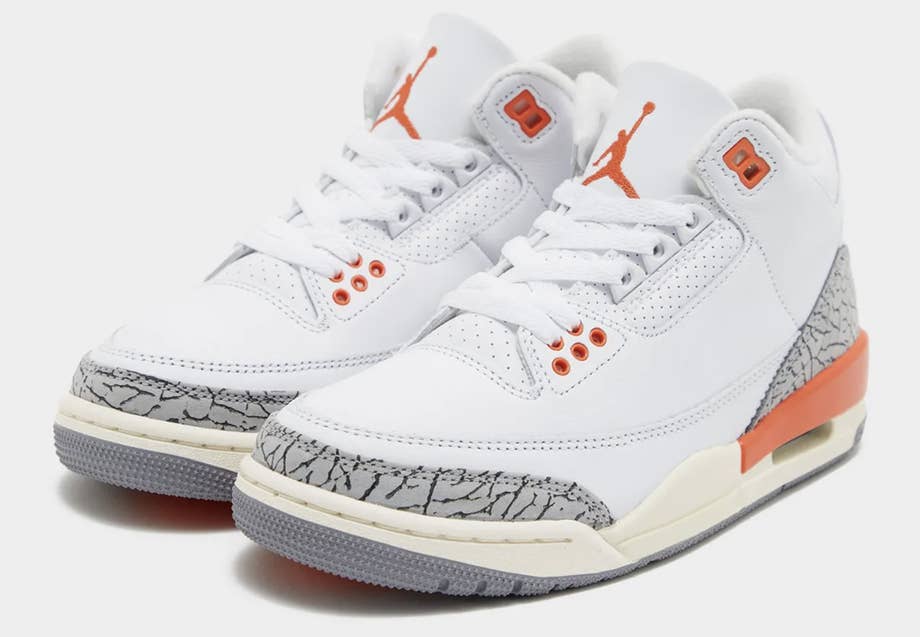 Air Jordan 3 Women's 'Georgia Peach' Release Date CK9246-121 | Complex